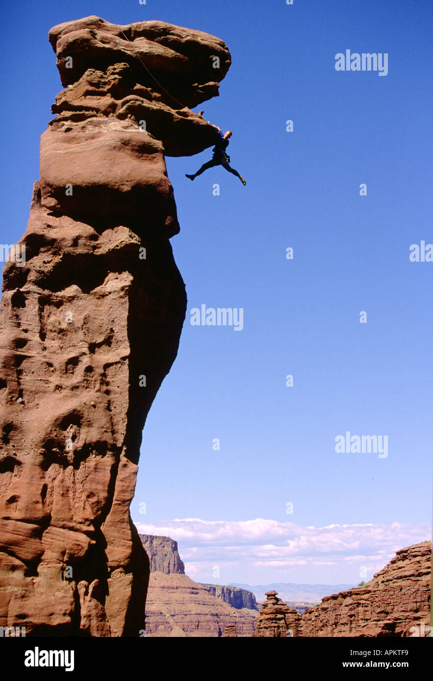 Utah rock climbing hi-res stock photography and images - Alamy