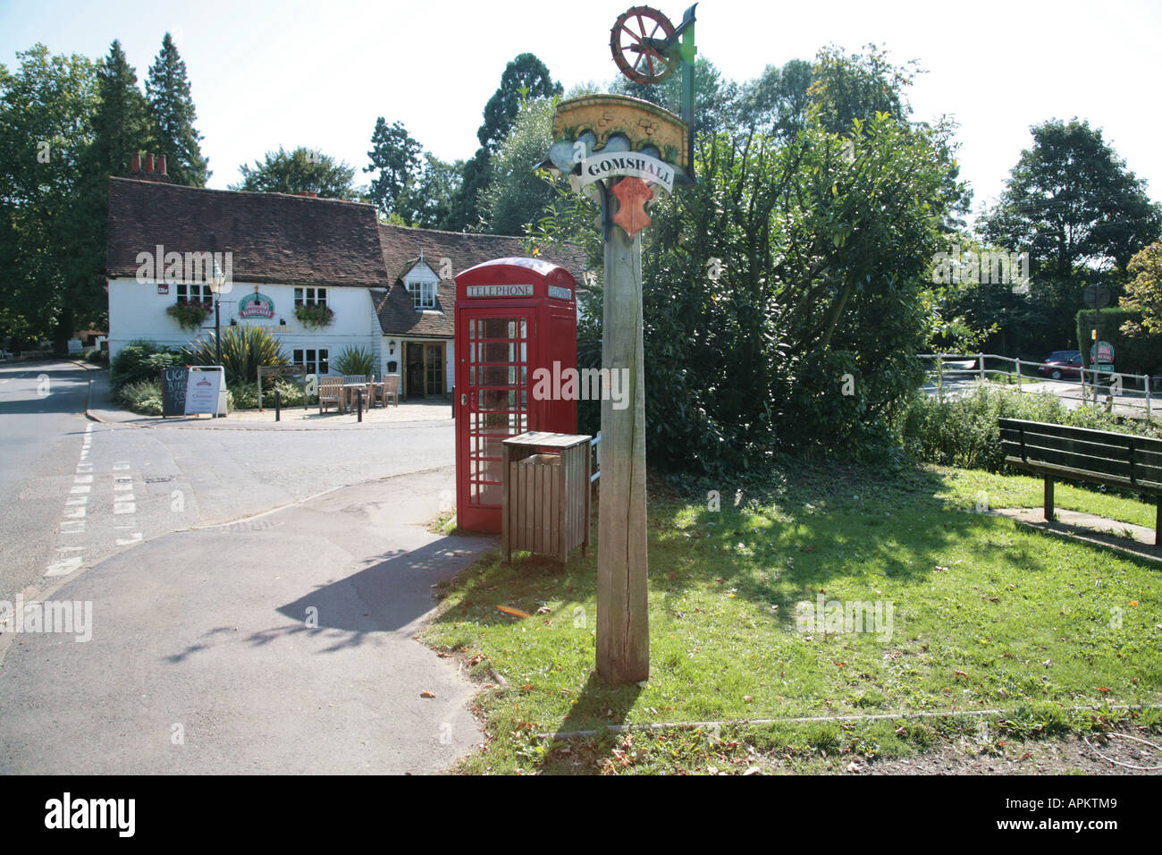 Gomshall Village Surrey Stock Photo - Alamy
