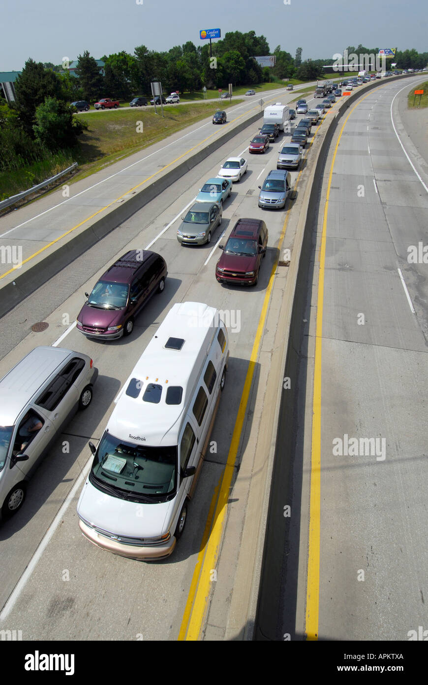 International border traffic jams Stock Photo - Alamy