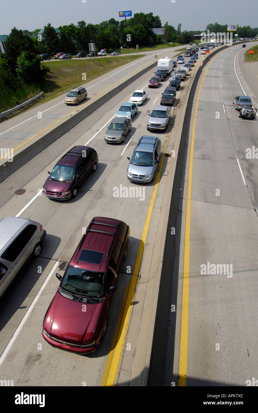 International border traffic jams Stock Photo - Alamy