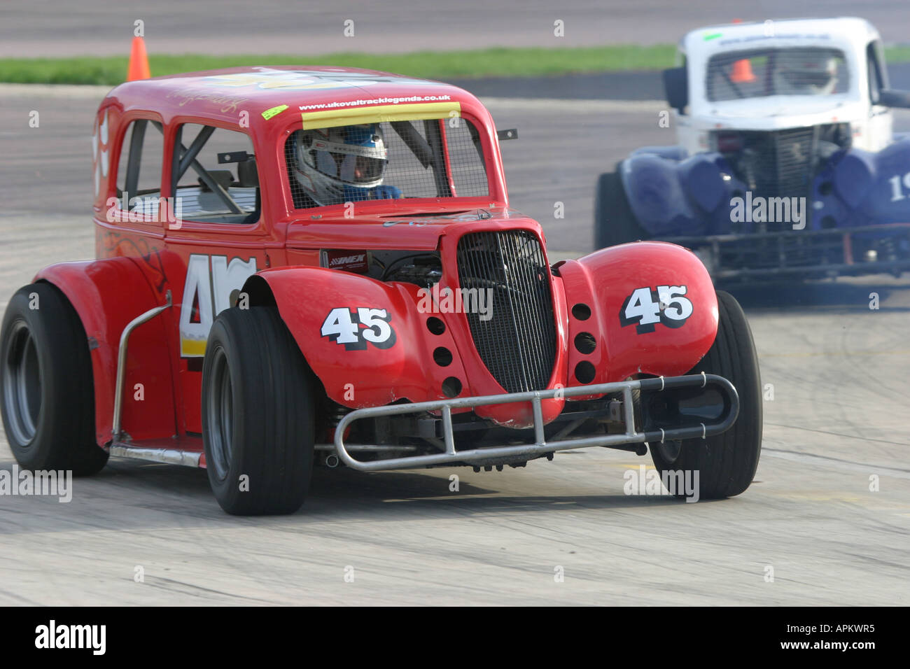 Legend race car Stock Photo - Alamy