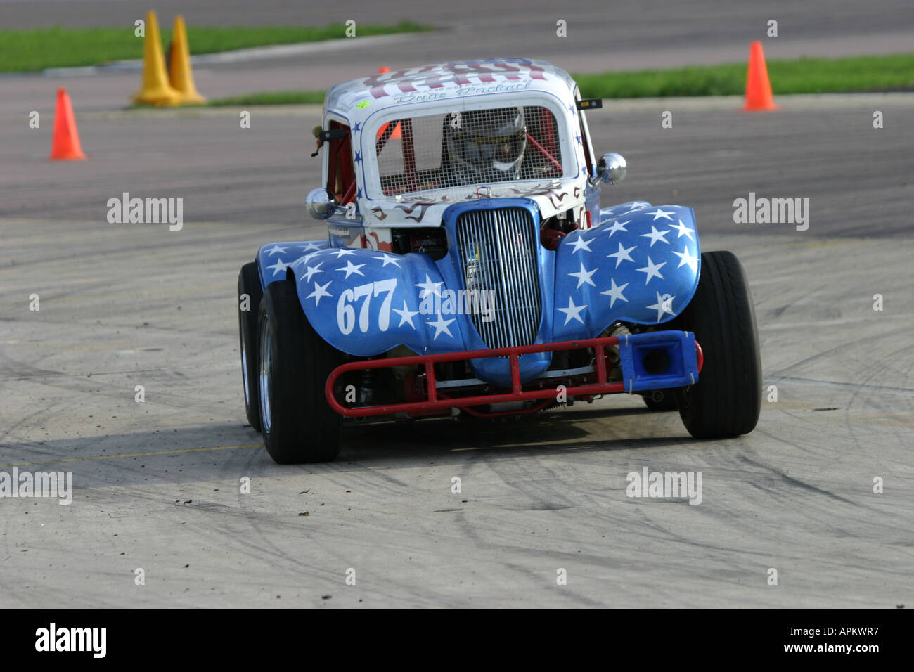 Legend race car Stock Photo - Alamy