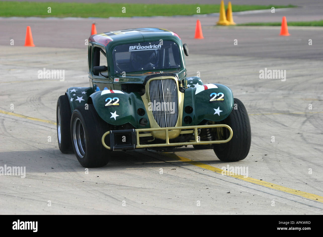 Legend race car Stock Photo - Alamy