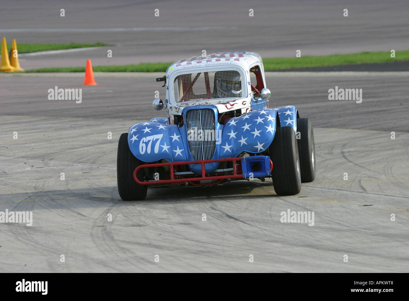 Legend race car Stock Photo - Alamy