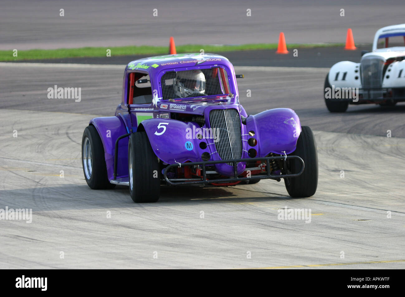 Legend race car Stock Photo - Alamy