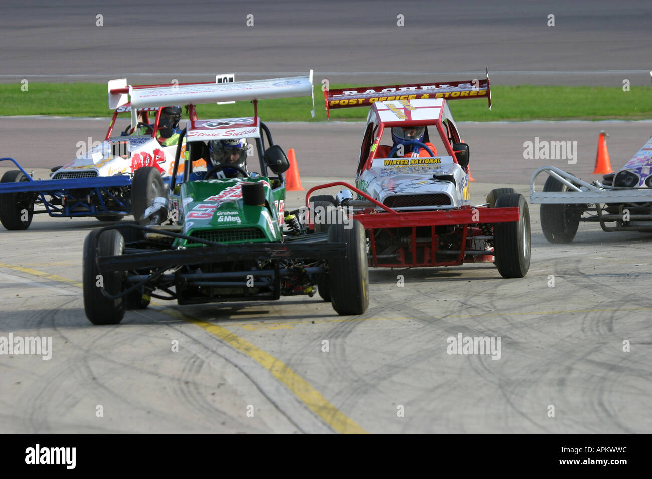 F1 Brisca race cars Stock Photo - Alamy