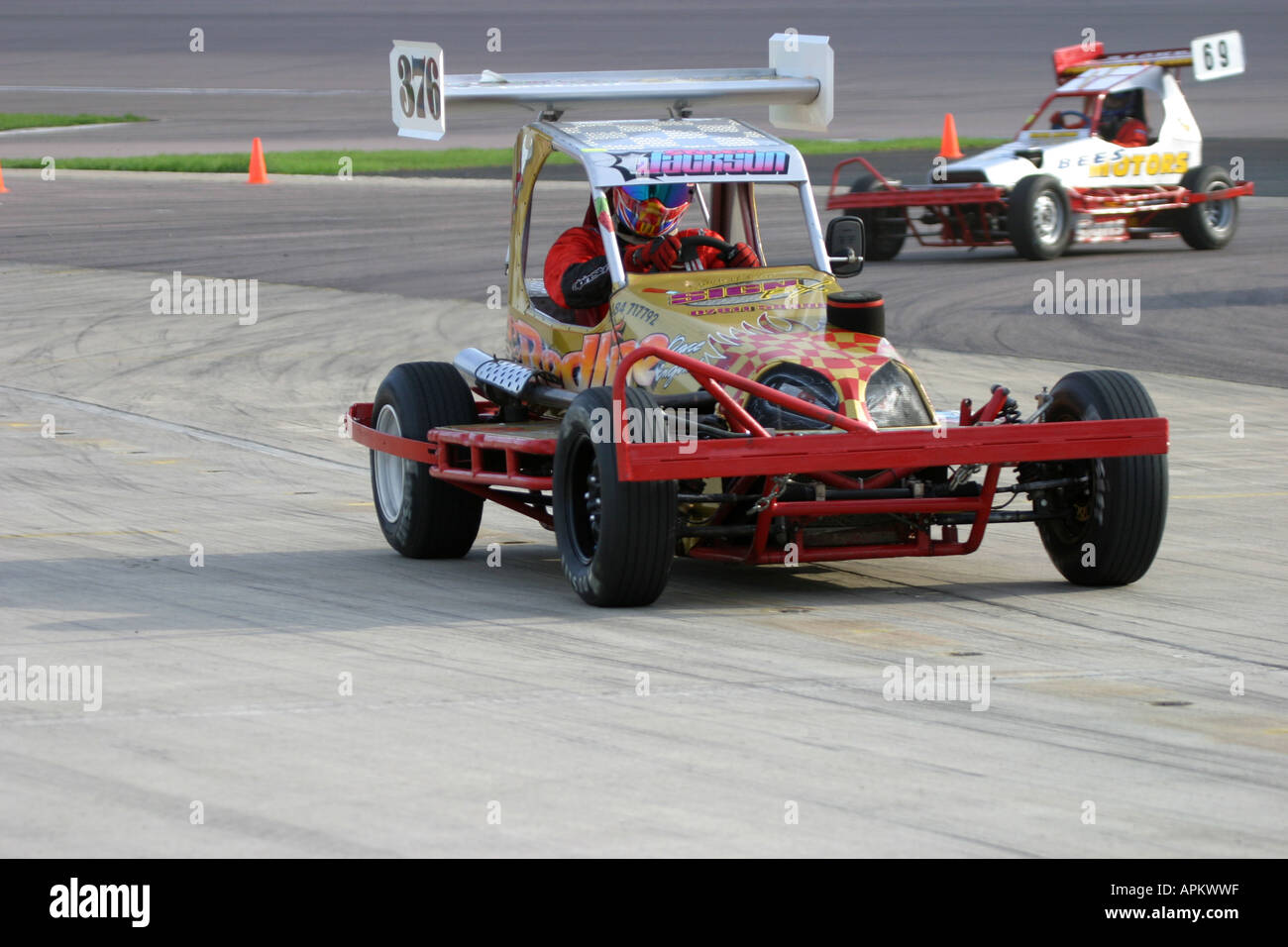 F1 Brisca race cars Stock Photo - Alamy