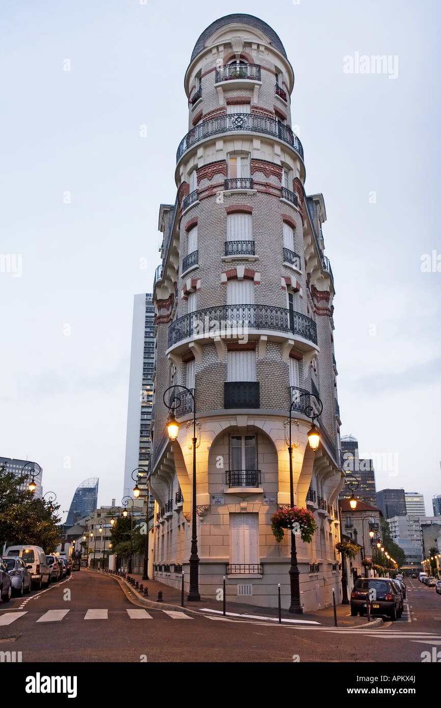 front from block of houses in La-Defense, France, Paris Stock Photo - Alamy