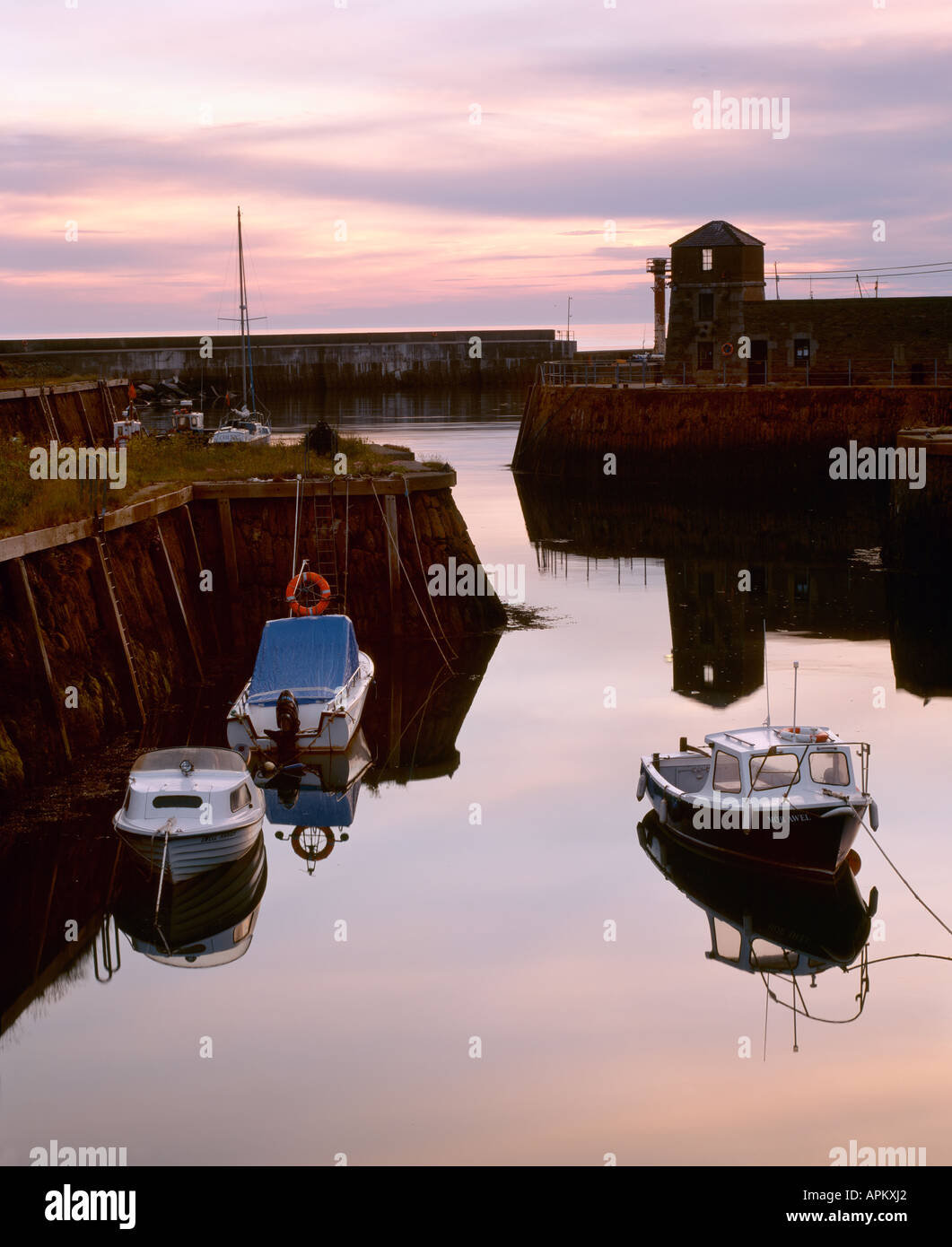 Amlwch harbour anglesey north wales hi-res stock photography and images ...