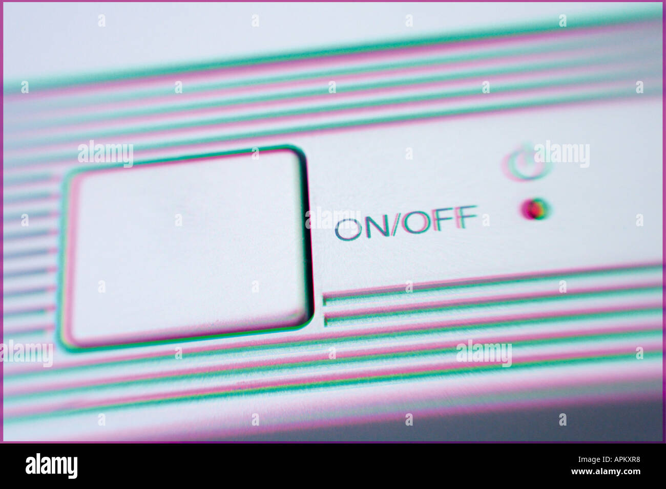 On Off switch on electrical appliance Stock Photo - Alamy