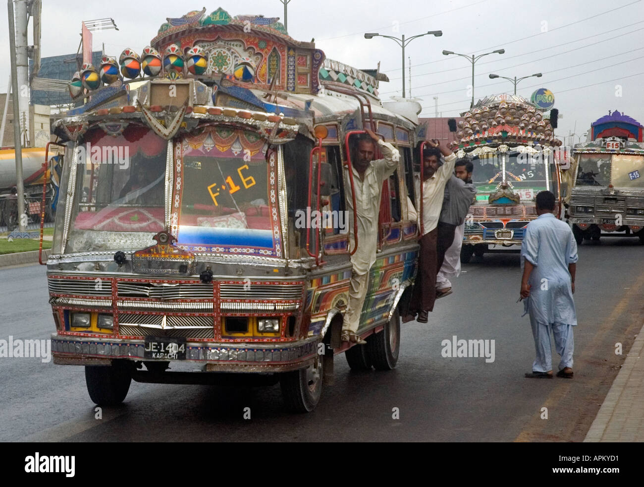 Pakistan People On Bus High Resolution Stock Photography and Images - Alamy