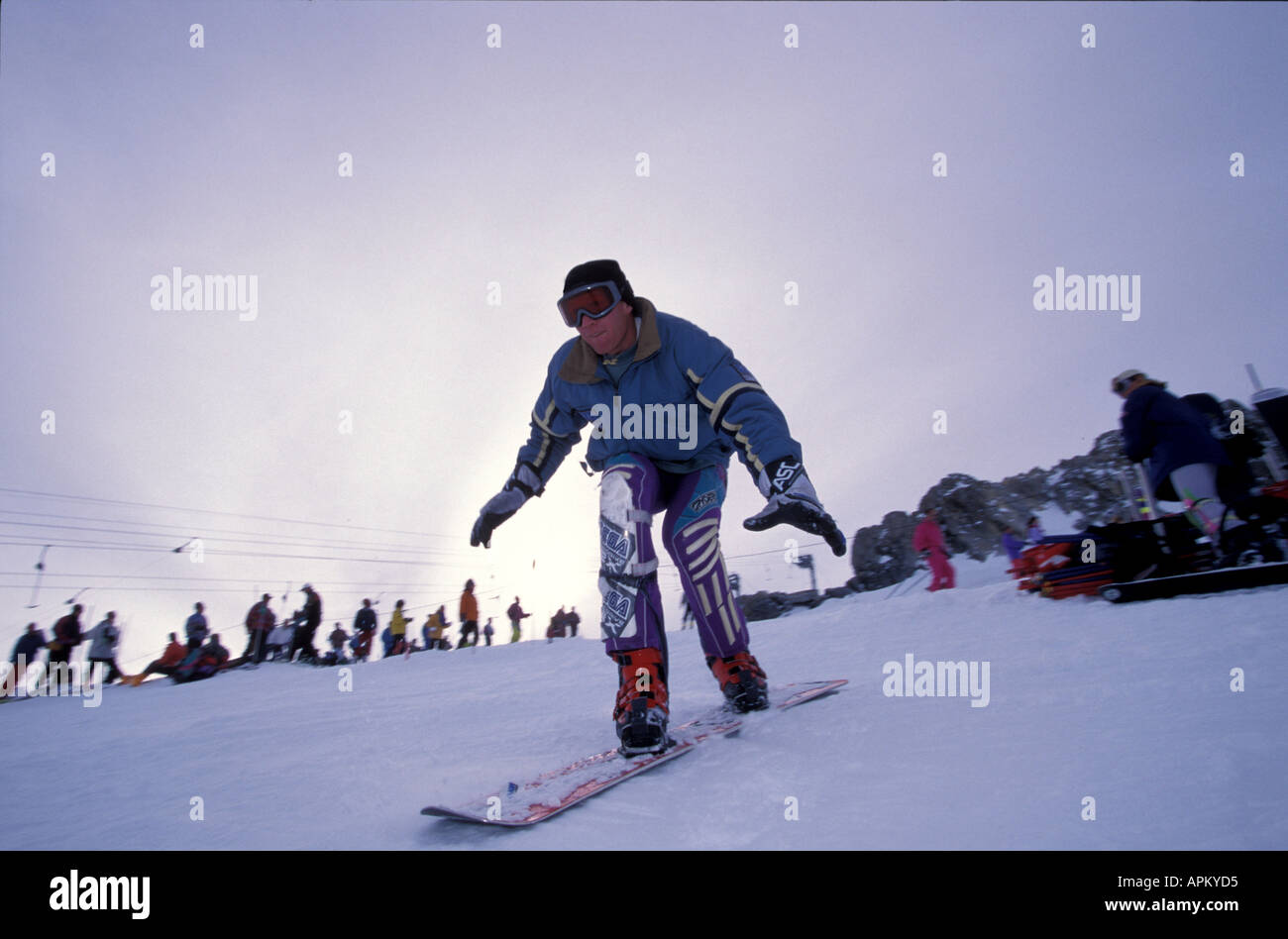 Monoskiier hi-res stock photography and images - Alamy