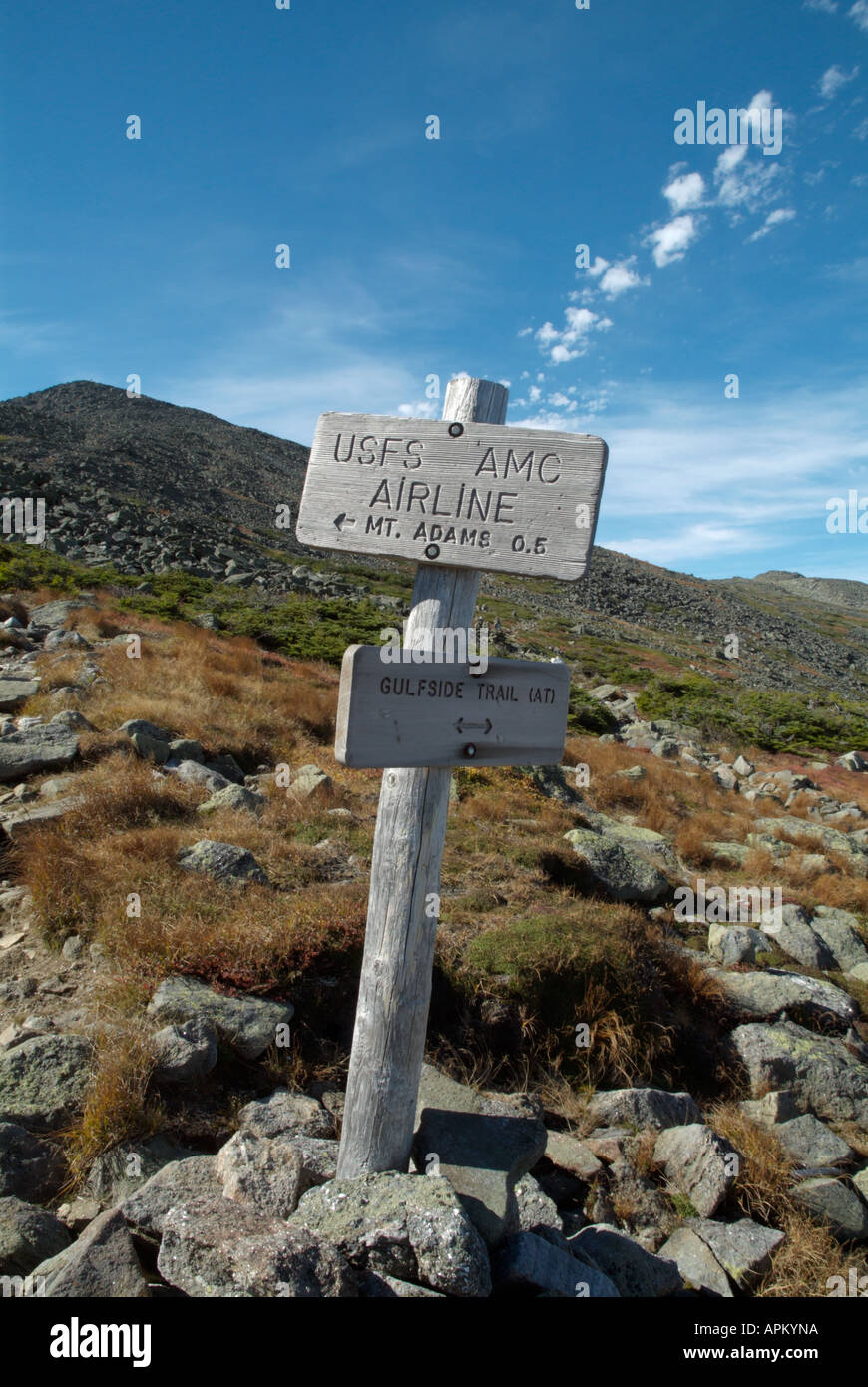 Appalachian Trail White Mountain National Forest New Hampshire USA ...