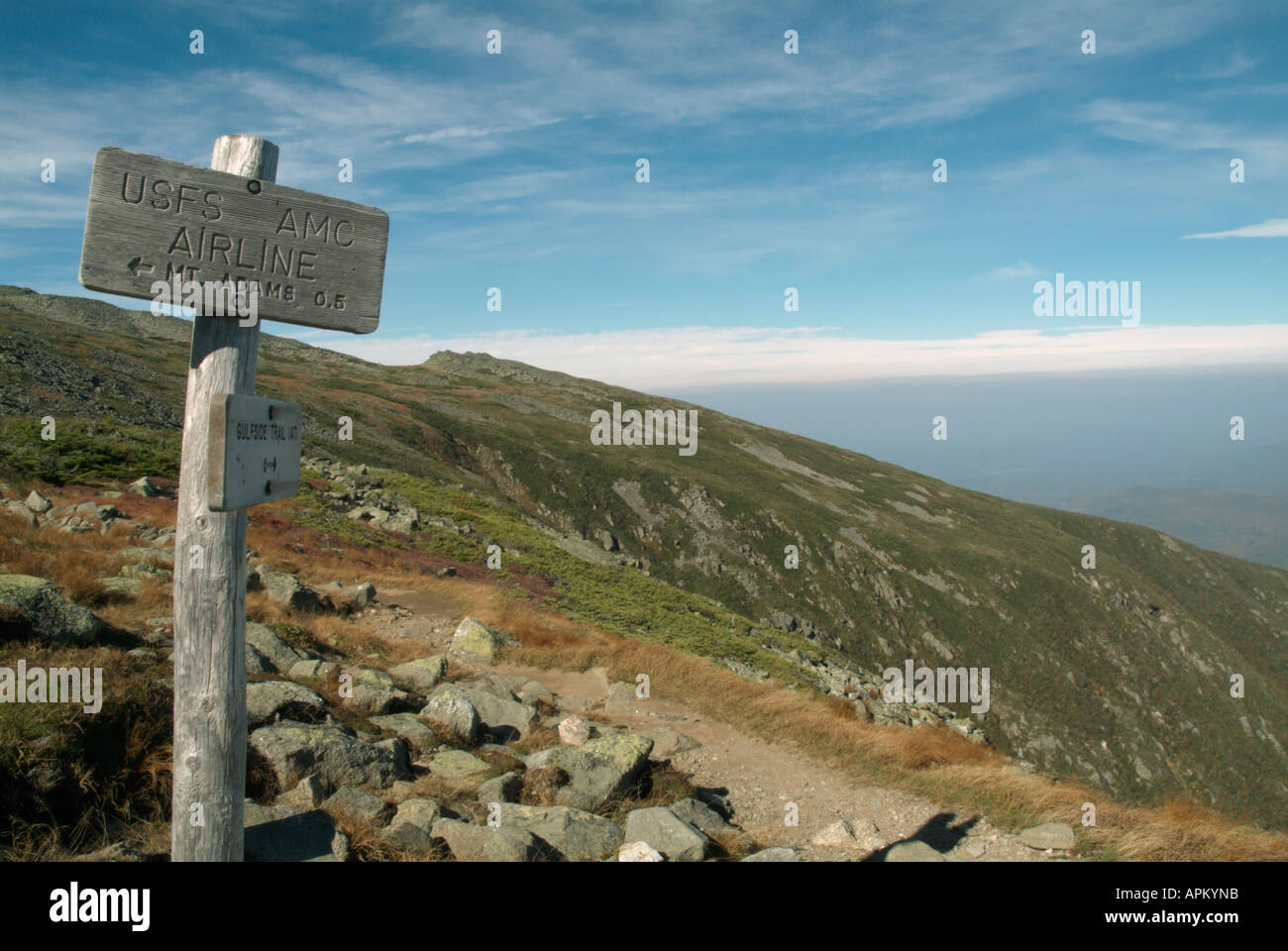 Appalachian Trail White Mountain National Forest New Hampshire USA ...