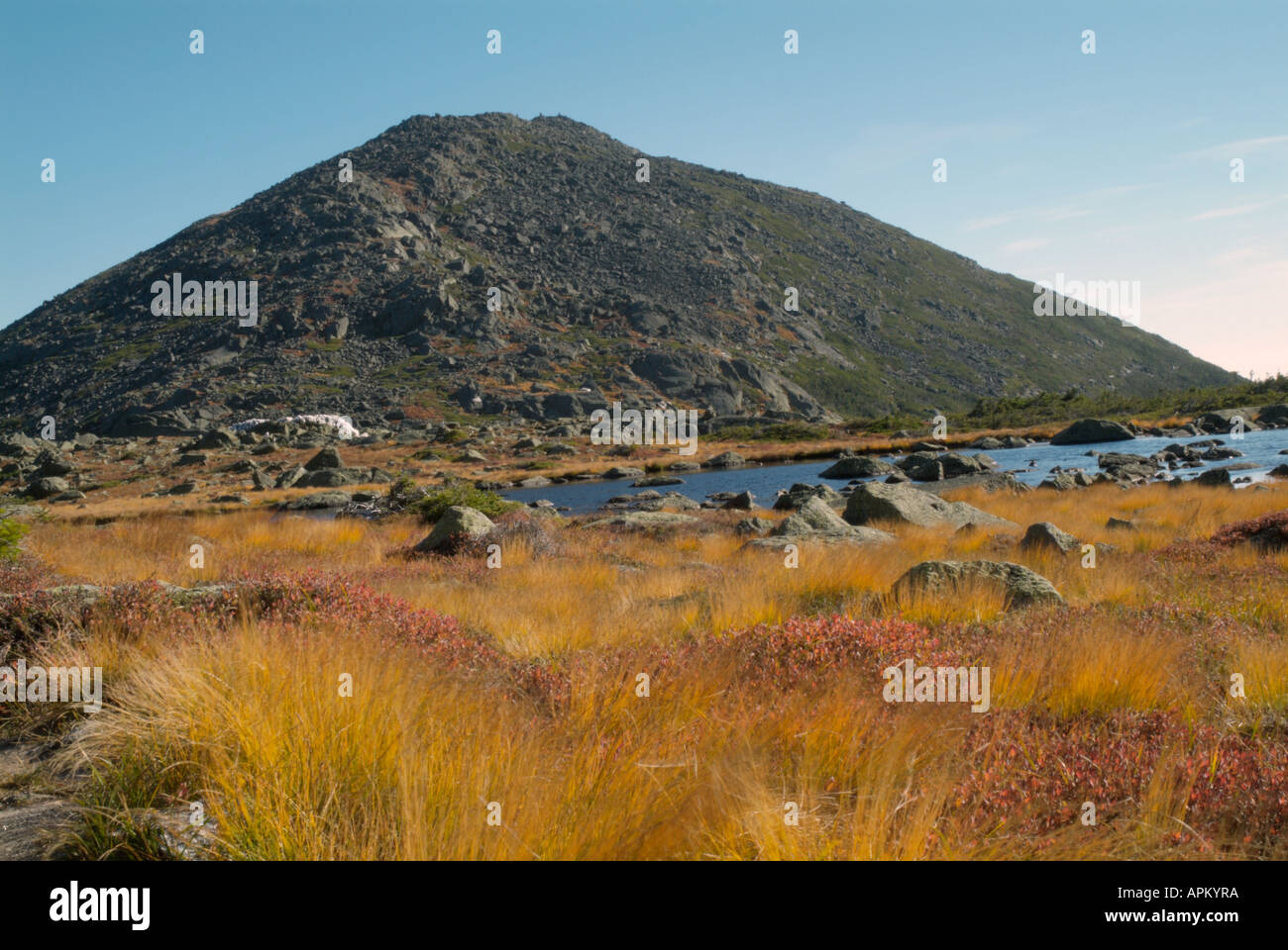 Star Lake, which is located near Mount Madison in the Presidential ...