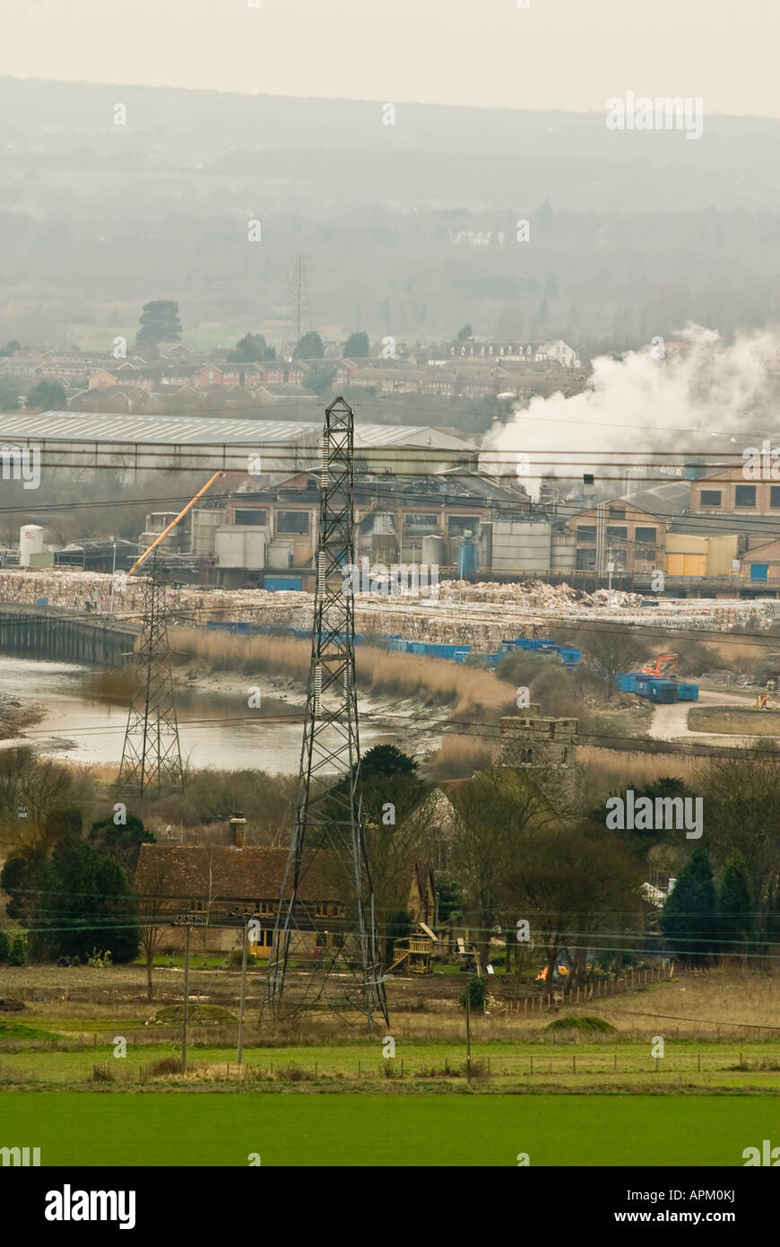 Paper mills industry view hi-res stock photography and images - Alamy