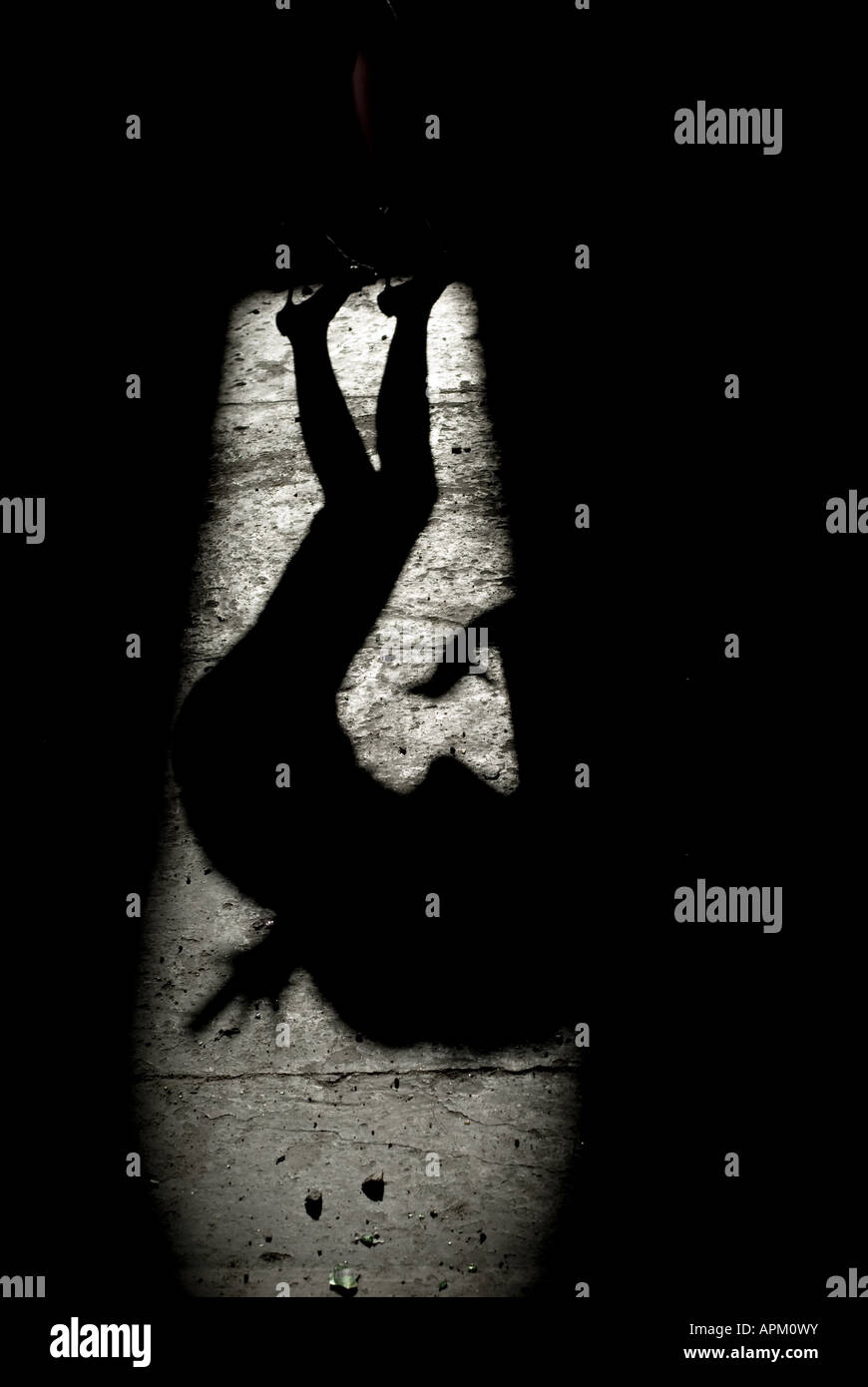 shadow of a womans body Stock Photo - Alamy