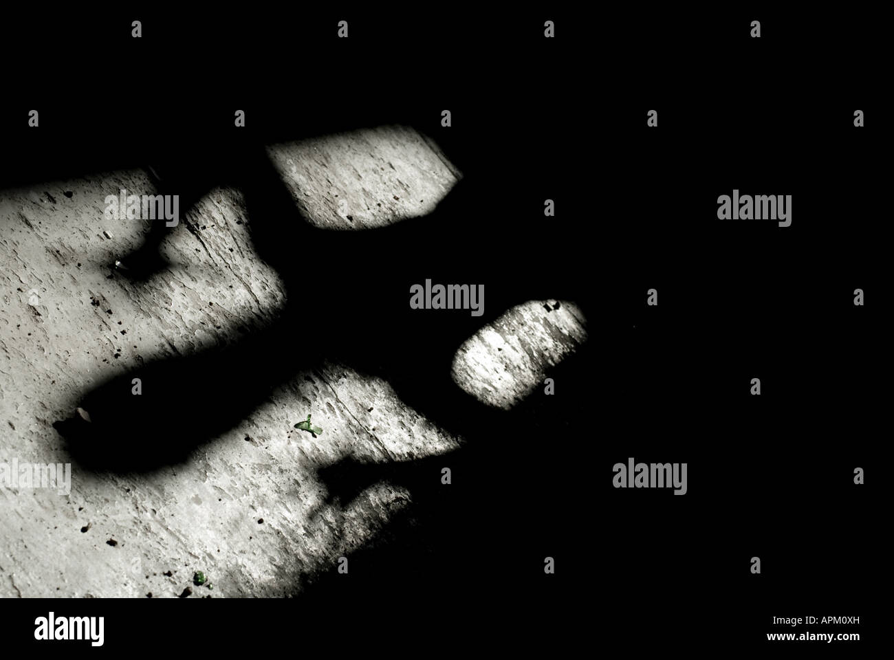 shadow figure, woman forming with her body Stock Photo - Alamy