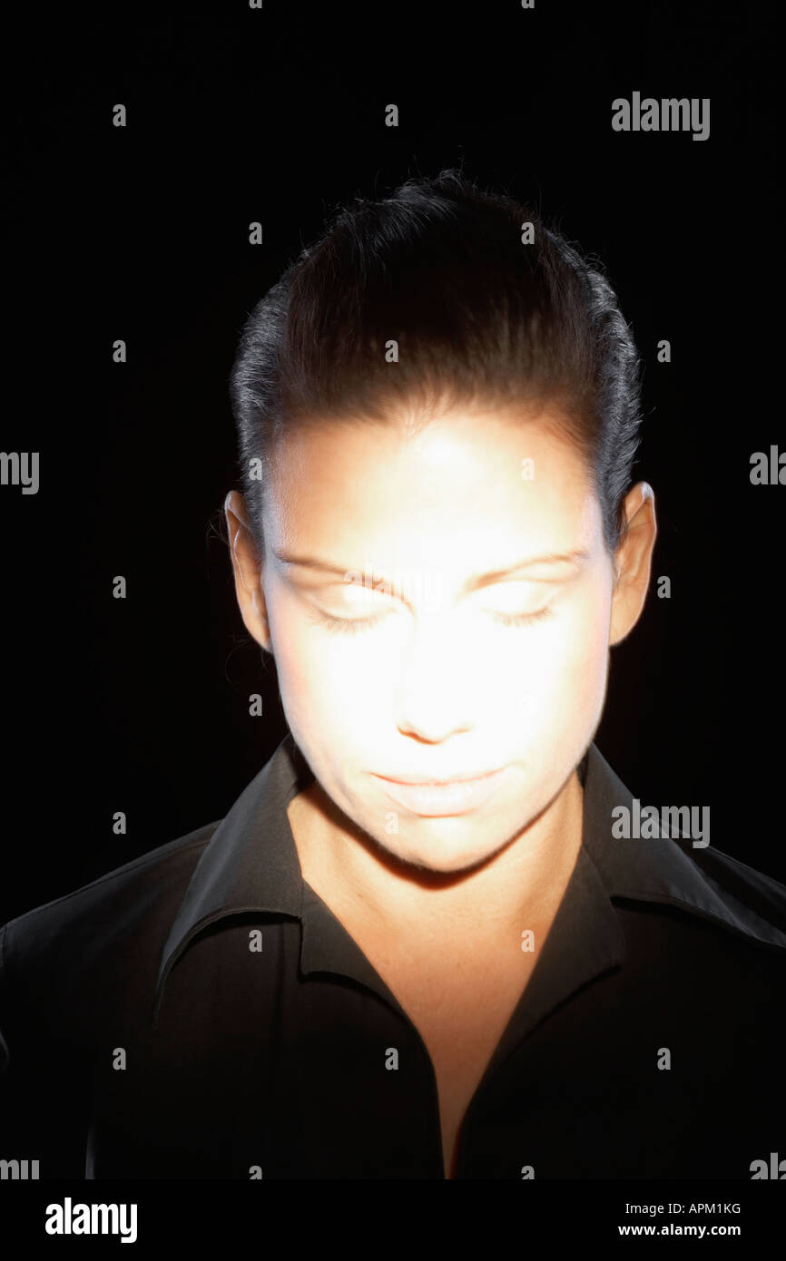 Spotlights face hi-res stock photography and images - Alamy