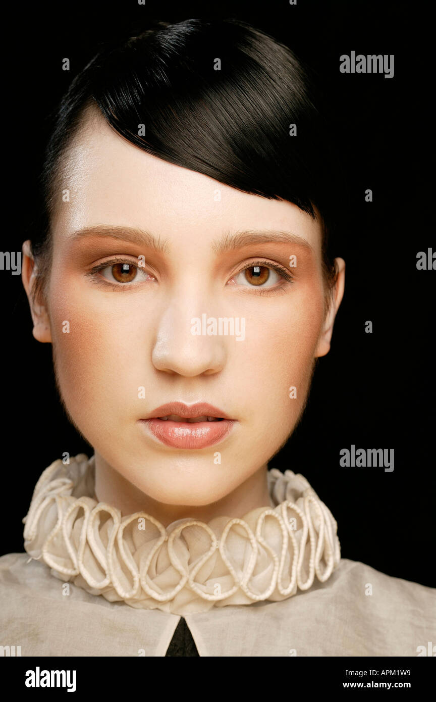 Ruffle collar hi-res stock photography and images - Alamy