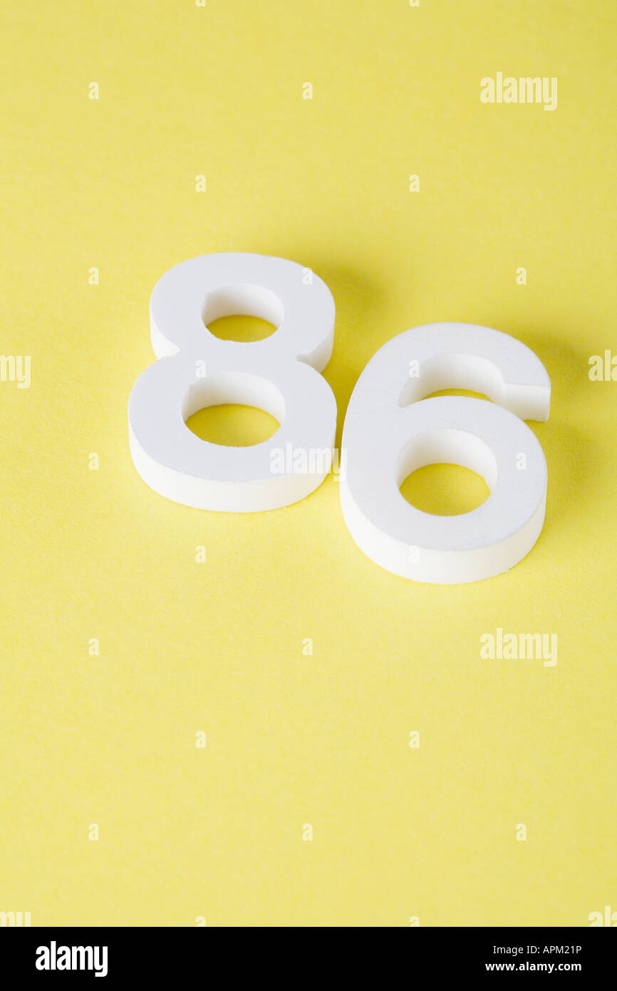 Number 86 hi-res stock photography and images - Alamy
