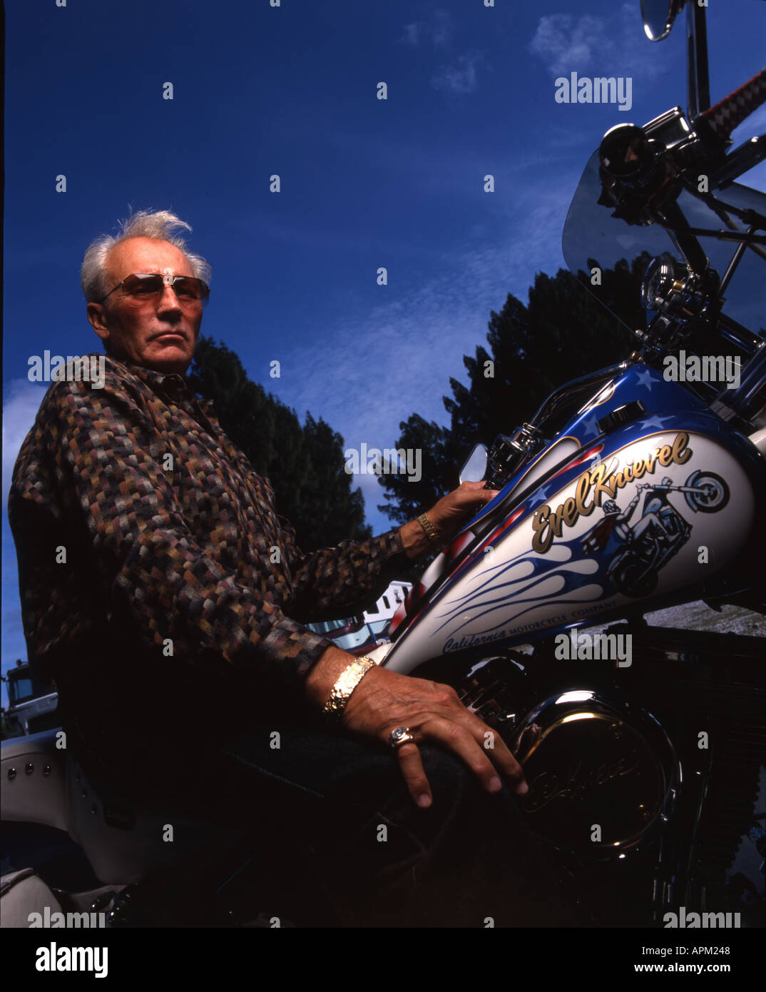 Evel knevel hi-res stock photography and images - Alamy