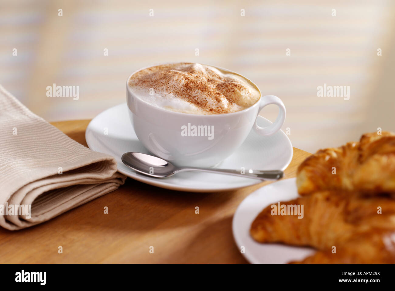 Cappucino coffee hi-res stock photography and images - Alamy