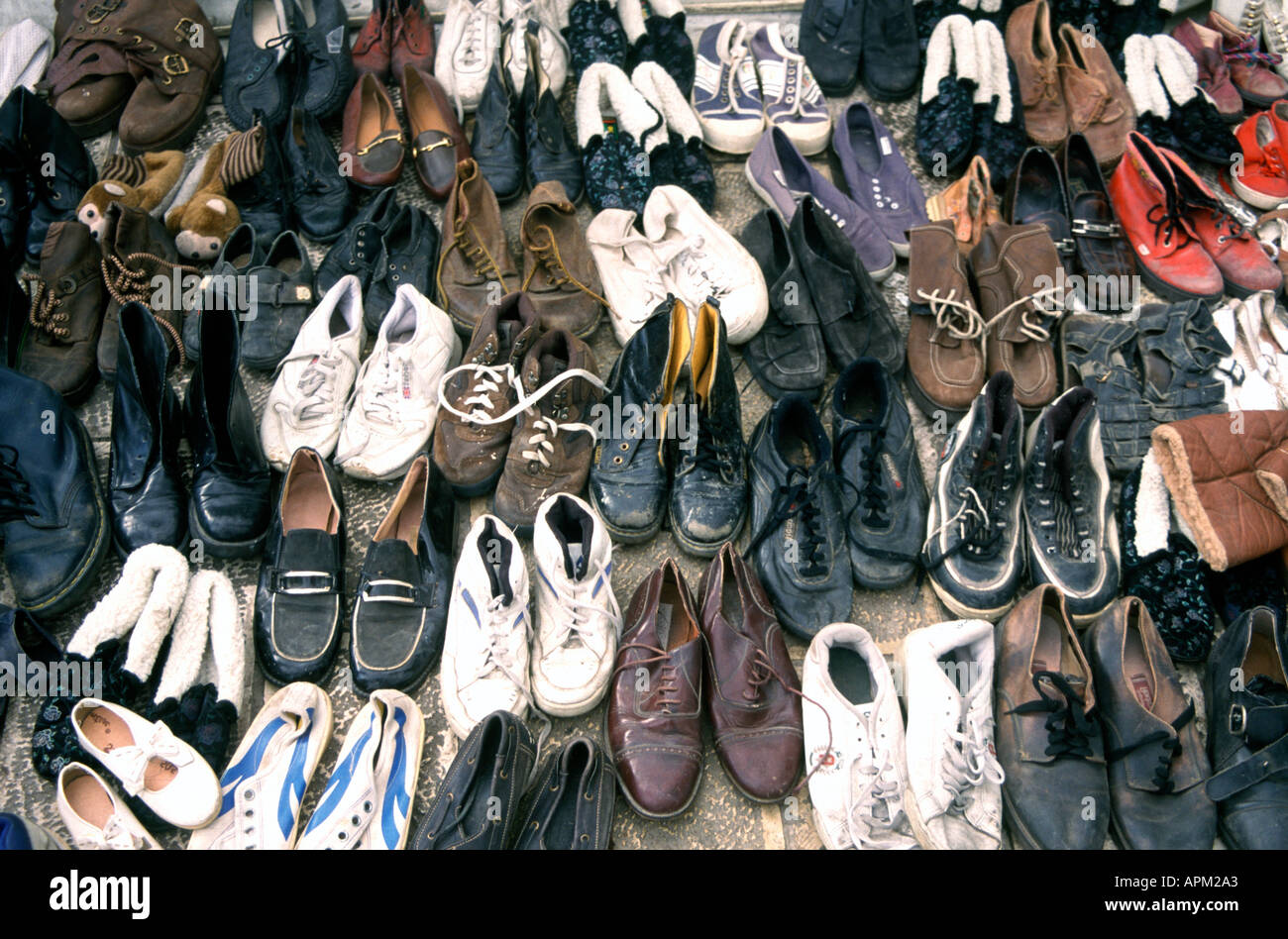 Threadbare shoes hi-res stock photography and images - Alamy
