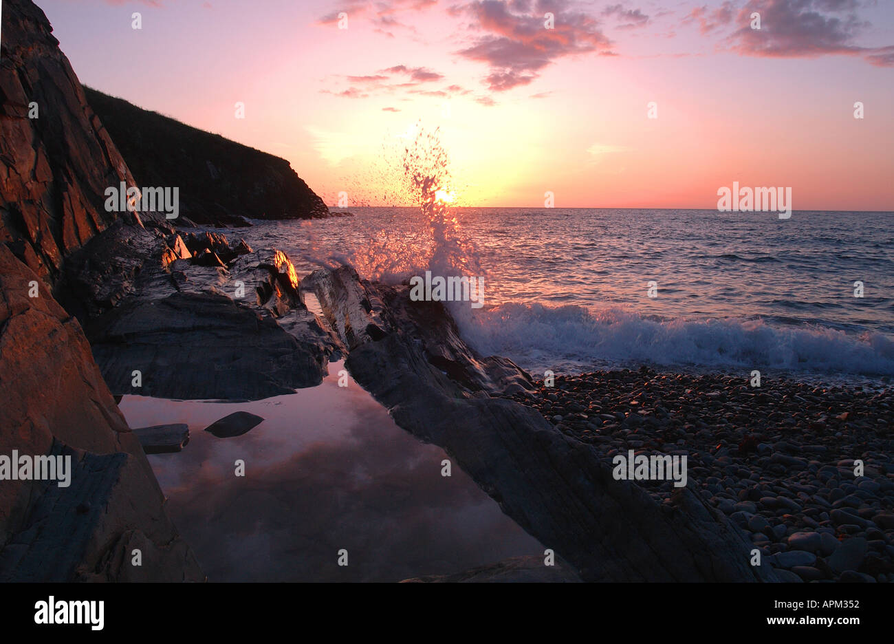 Abermawr beach hi-res stock photography and images - Alamy