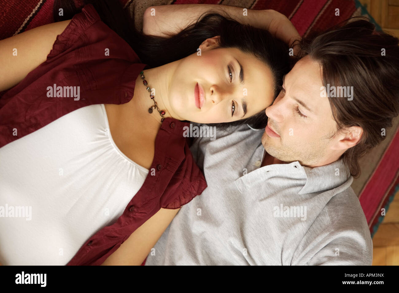 Portrait of couple Stock Photo - Alamy