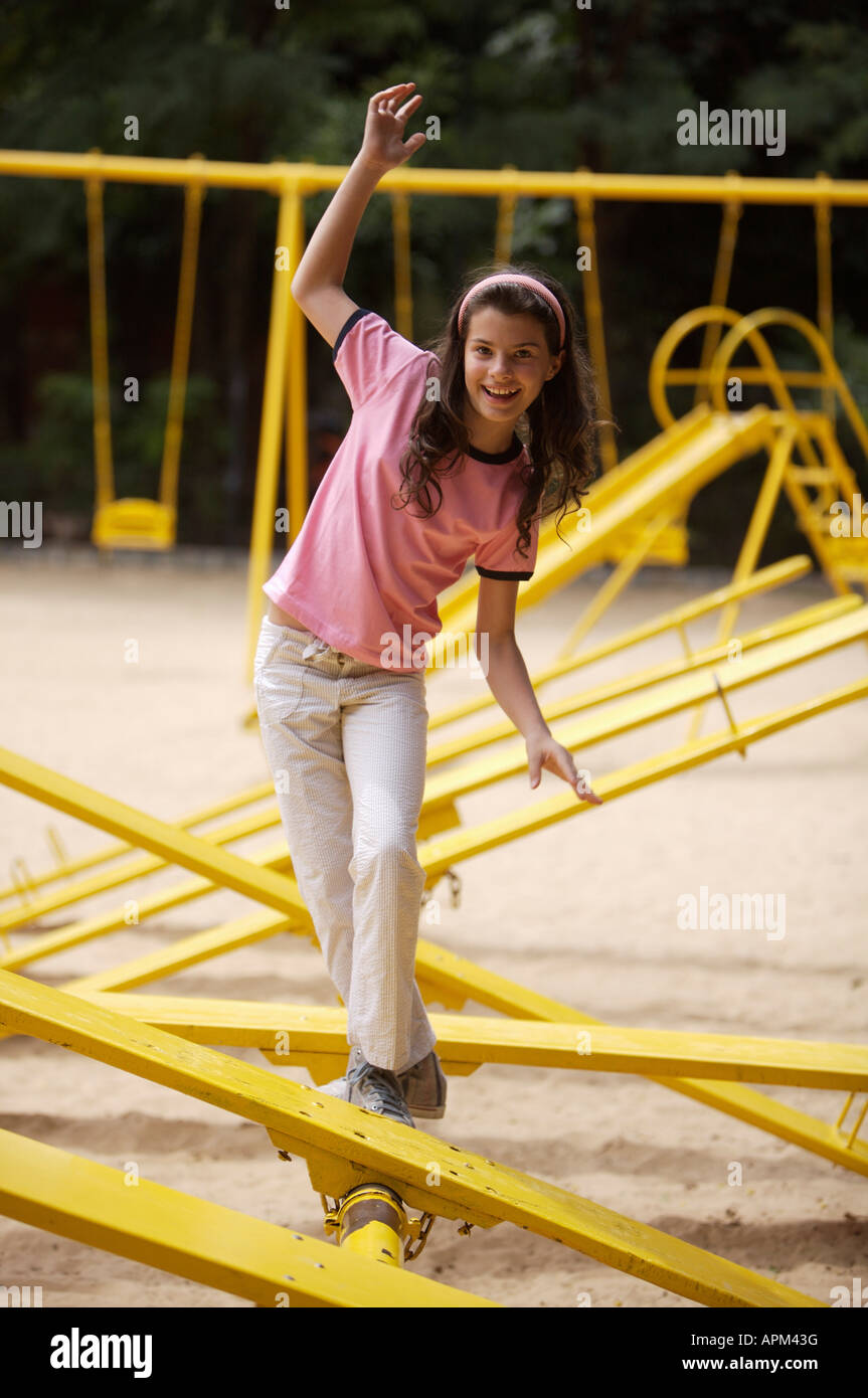 Children in playground Stock Photo - Alamy