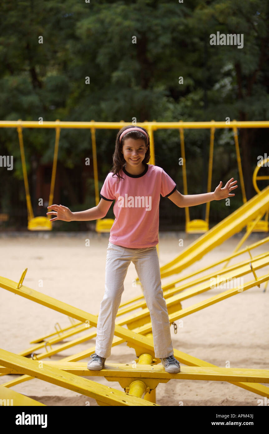Children in playground Stock Photo - Alamy