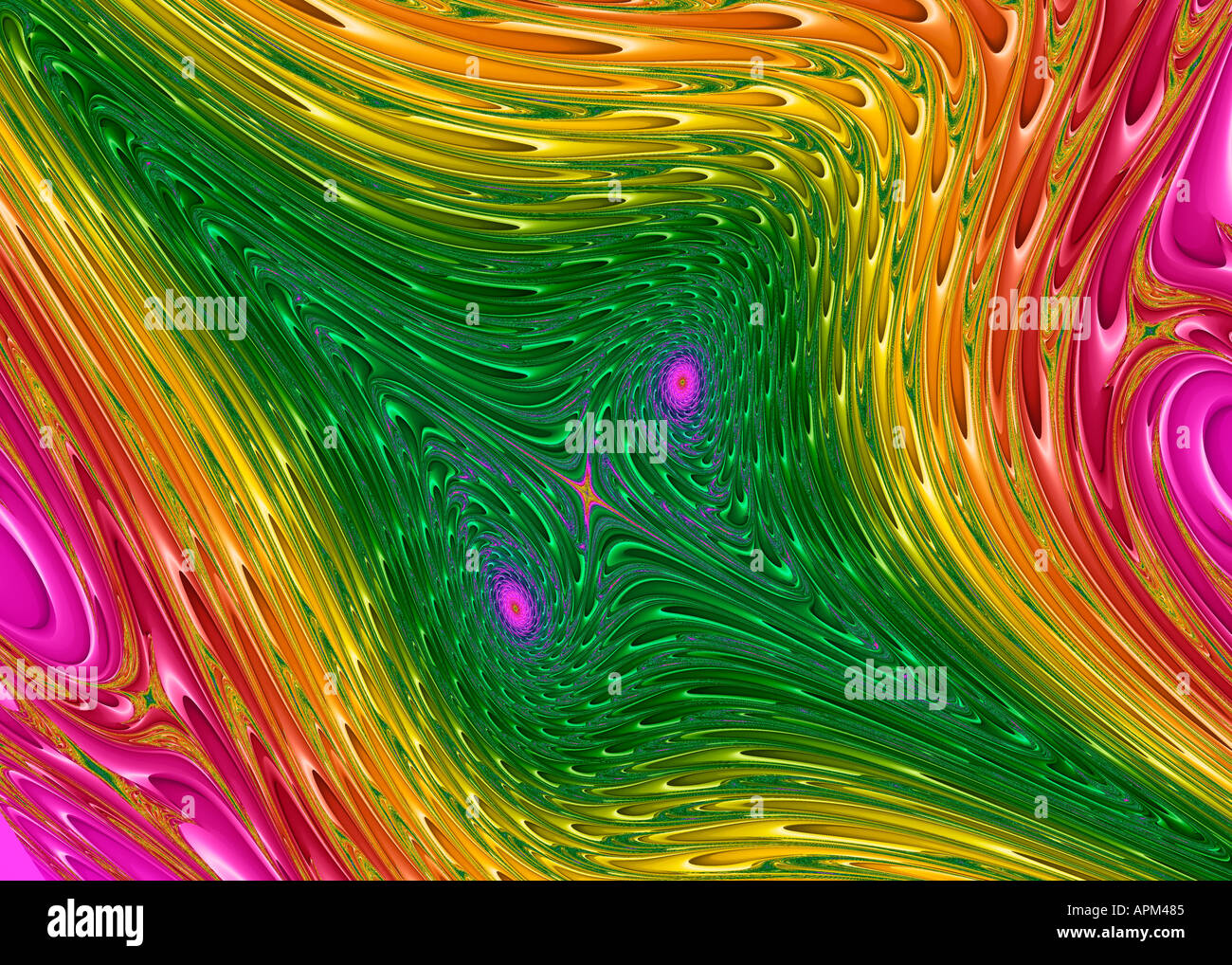 Representation of Complex Mathematical Iteration Stock Photo - Alamy