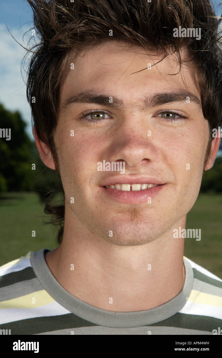 Portrait of teenager Stock Photo - Alamy