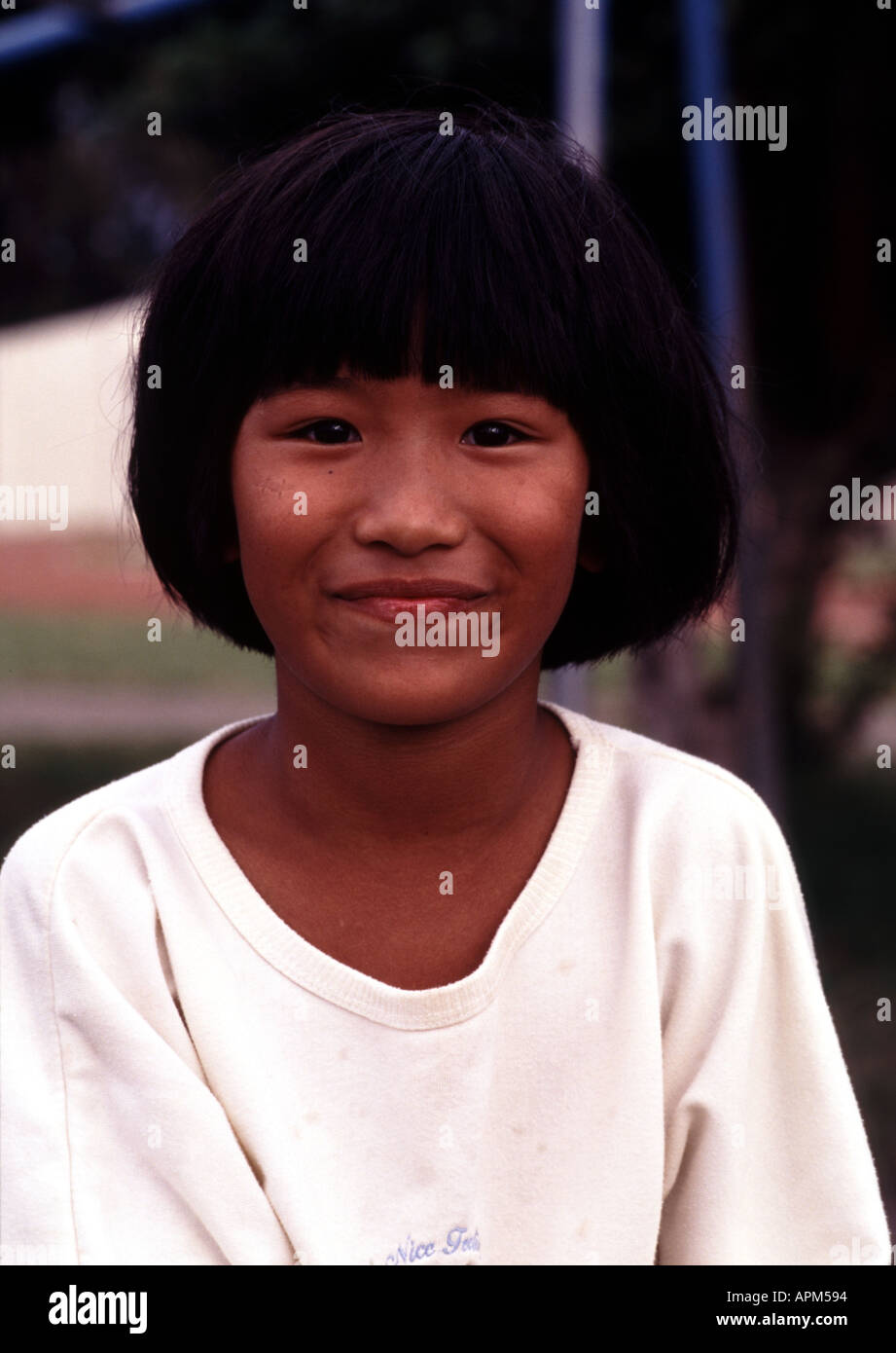 Girl outdoors Taiwan Stock Photo - Alamy