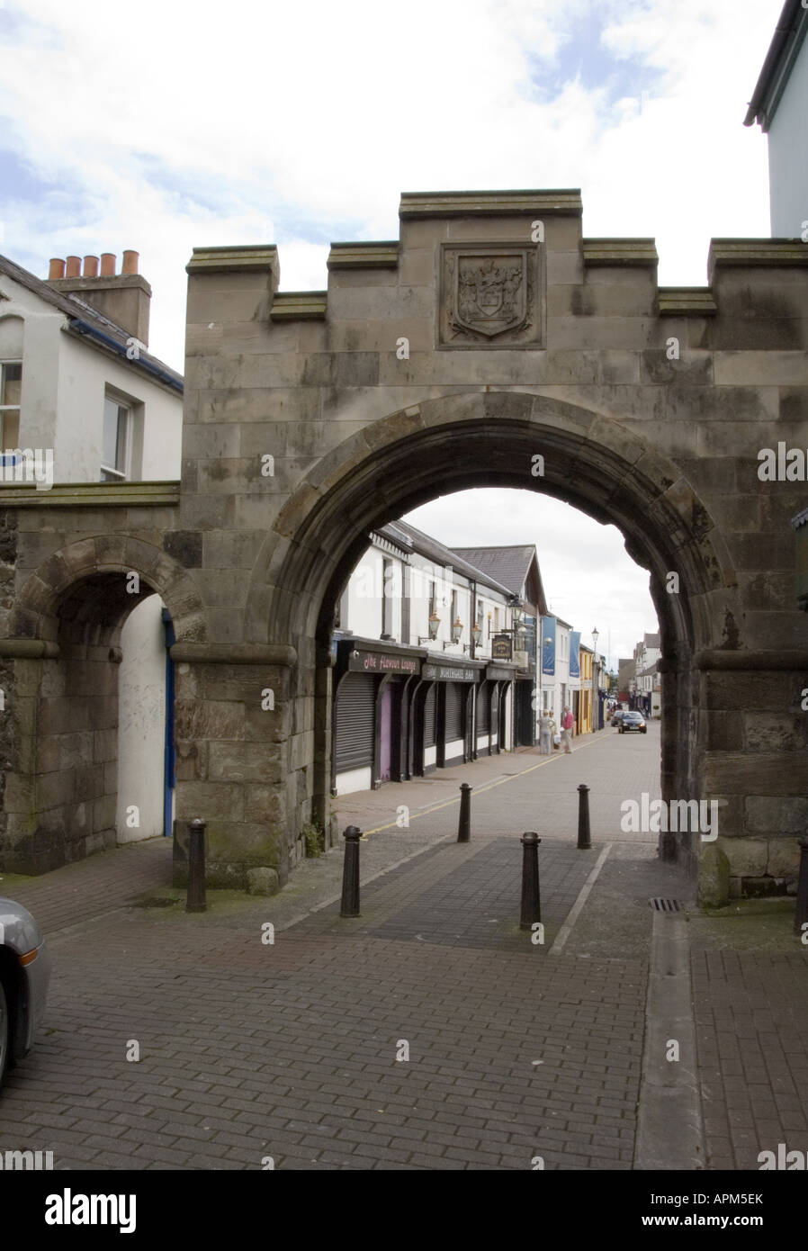 Town Walls North Gate Carrickfergus Northern Ireland www ...