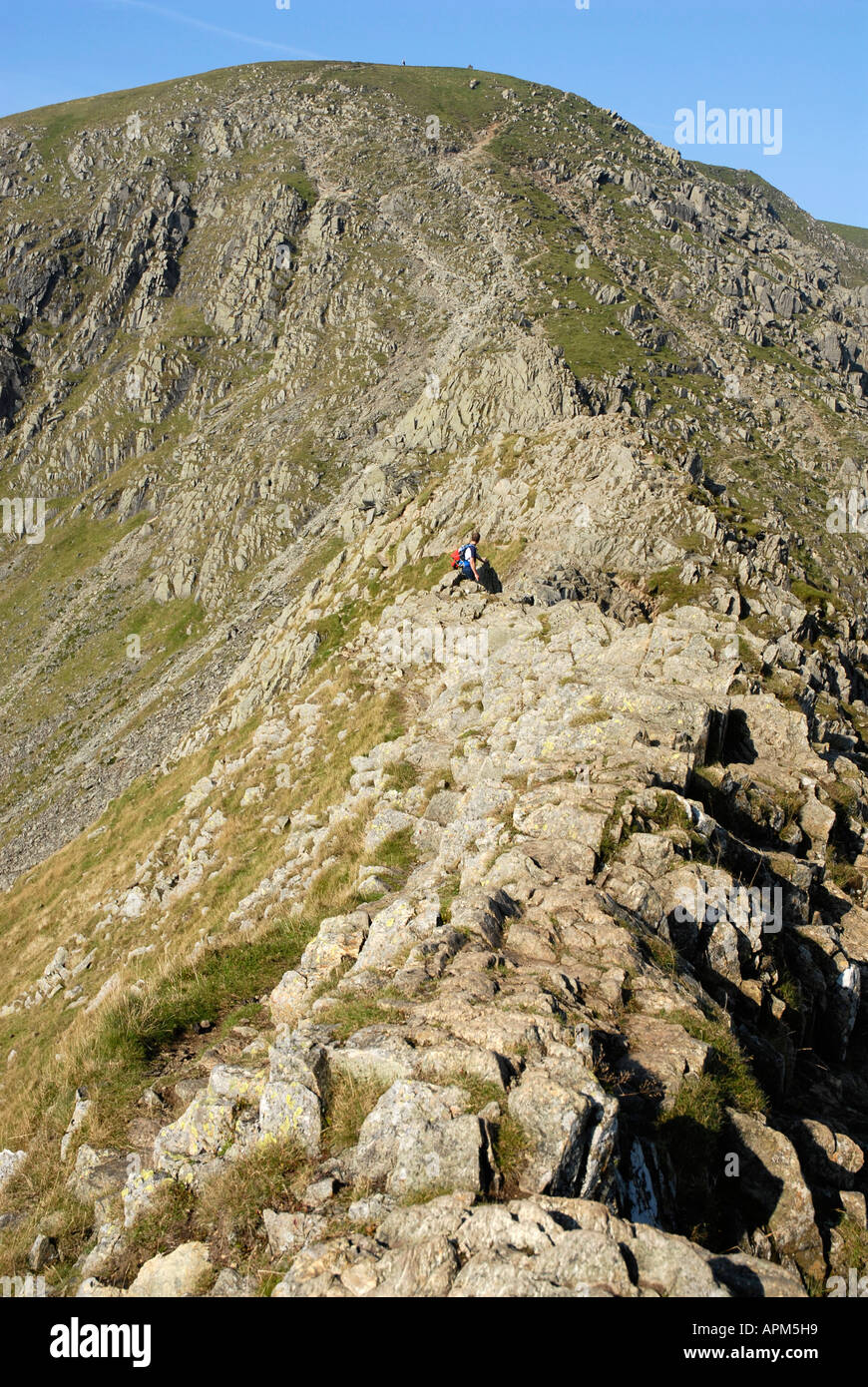 Striding Edge in the Lake District, Cumbria, England Stock Photo - Alamy
