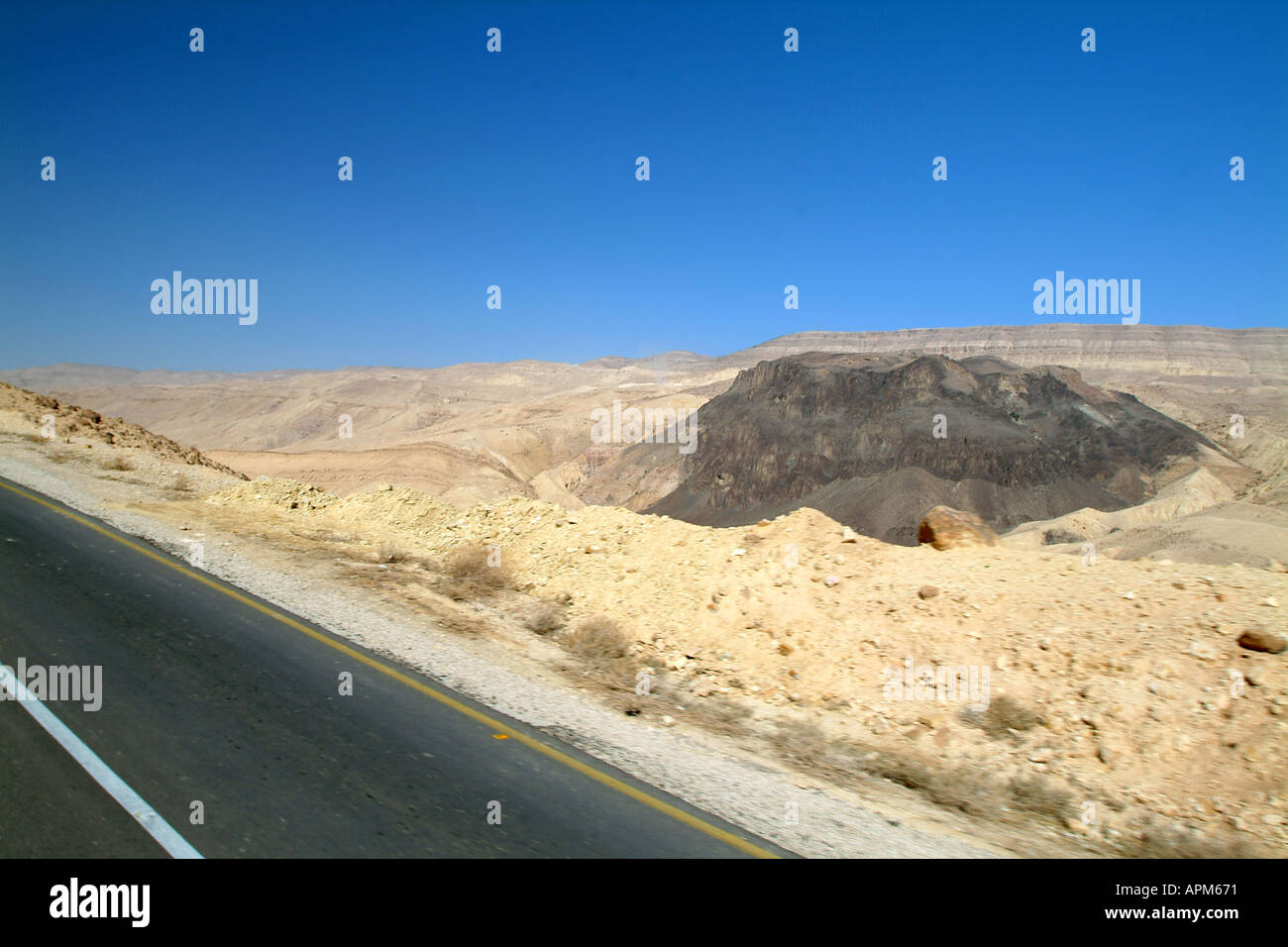 Landscape near Amman Jordan Stock Photo - Alamy