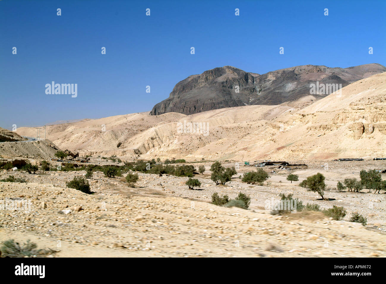 Landscape near Amman Jordan Stock Photo - Alamy
