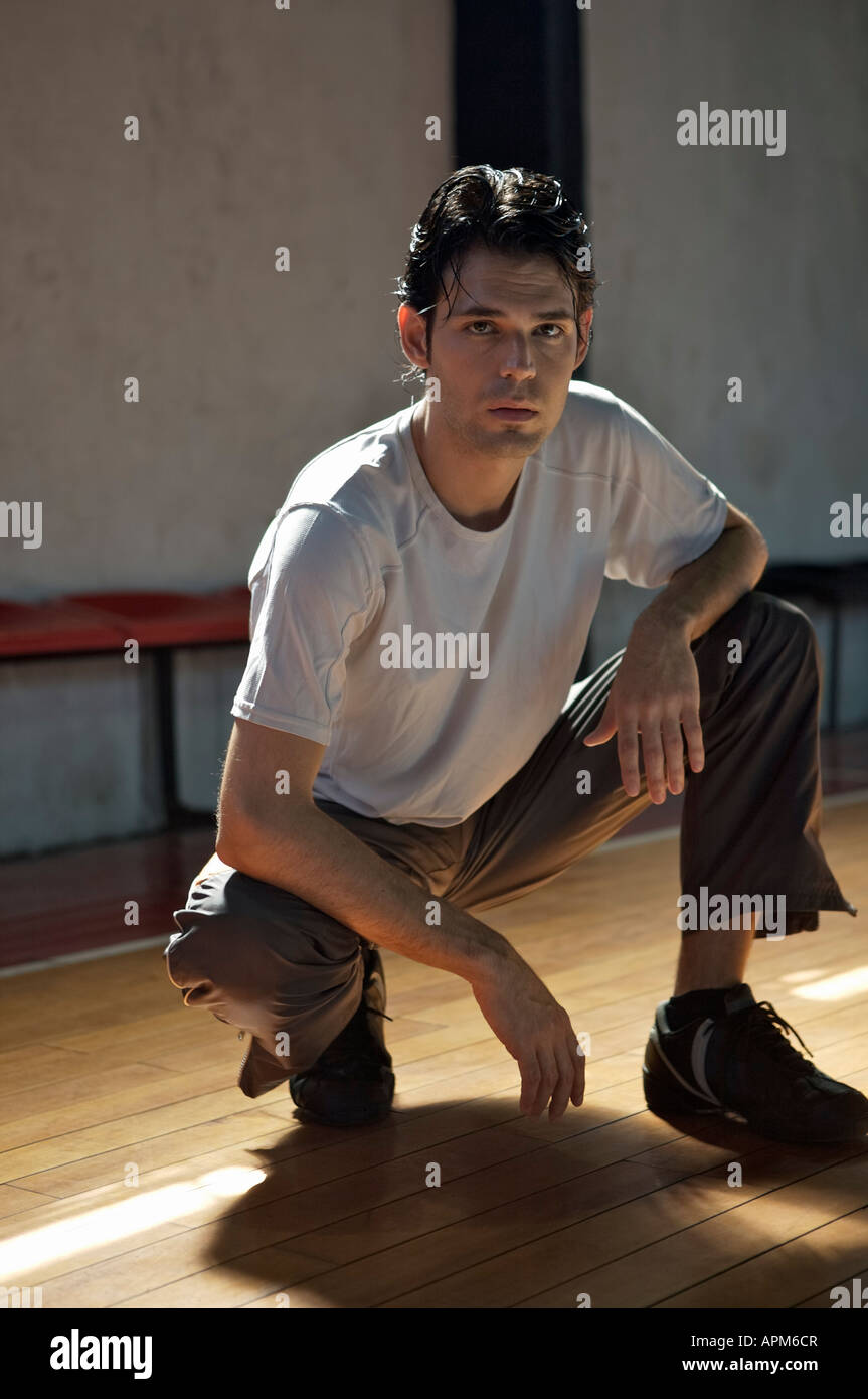 Man standing alone in stadium hi-res stock photography and images - Alamy