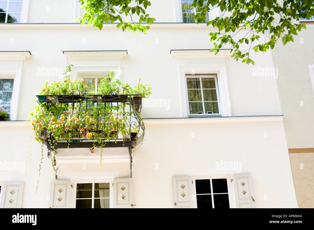 Windows and balcony Stock Photo - Alamy