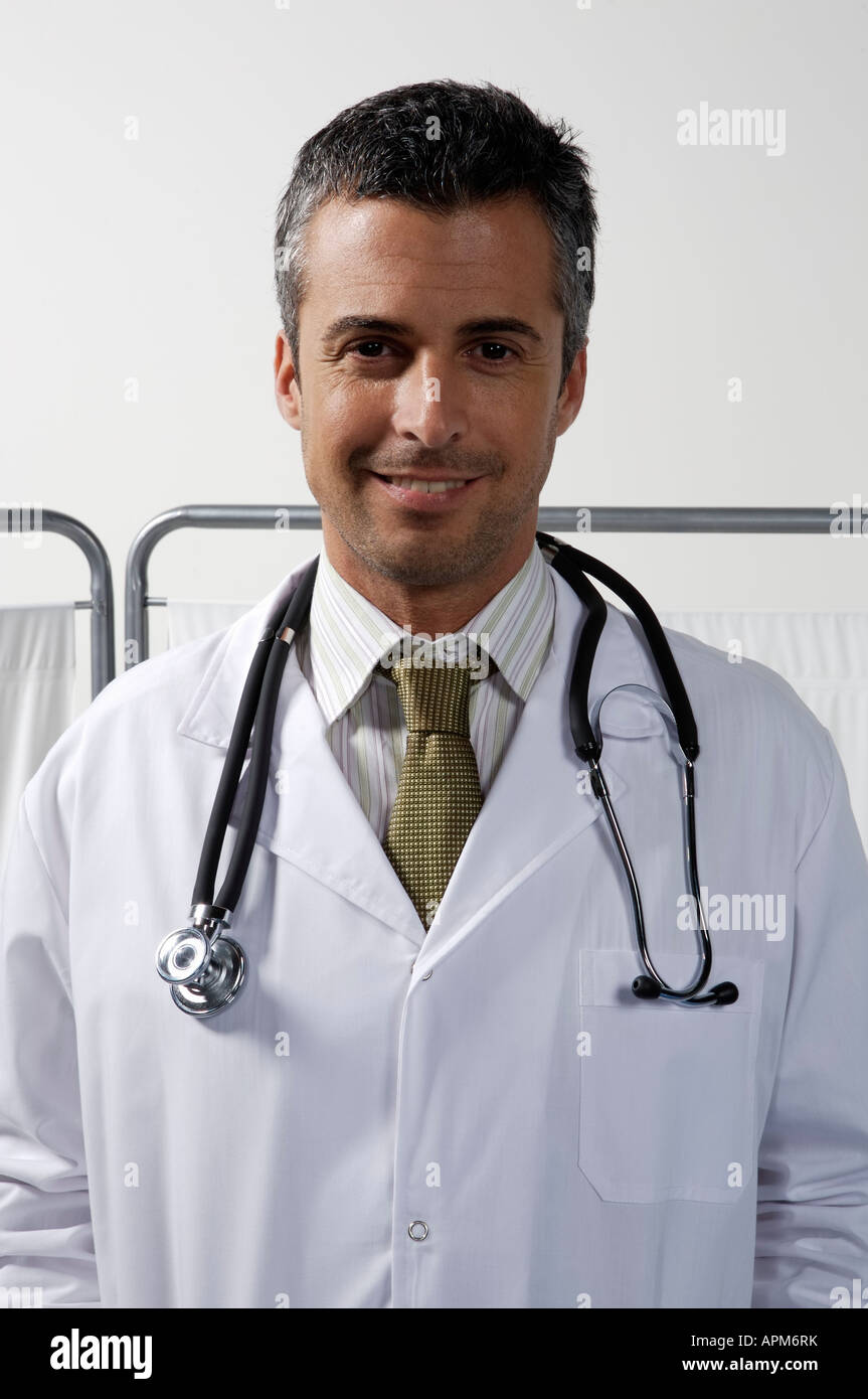Portrait of doctor Stock Photo - Alamy