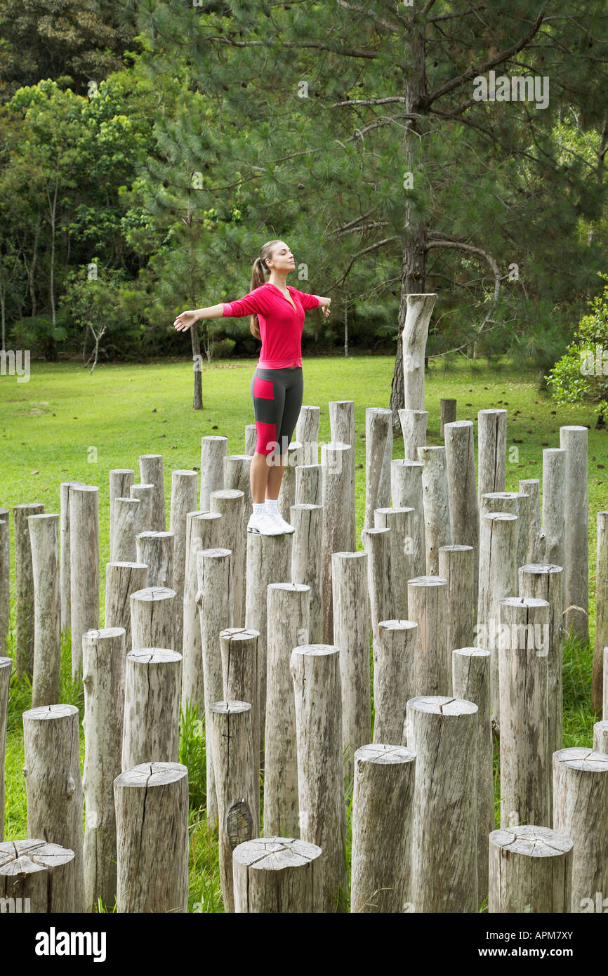 Full length stumps hi-res stock photography and images - Alamy