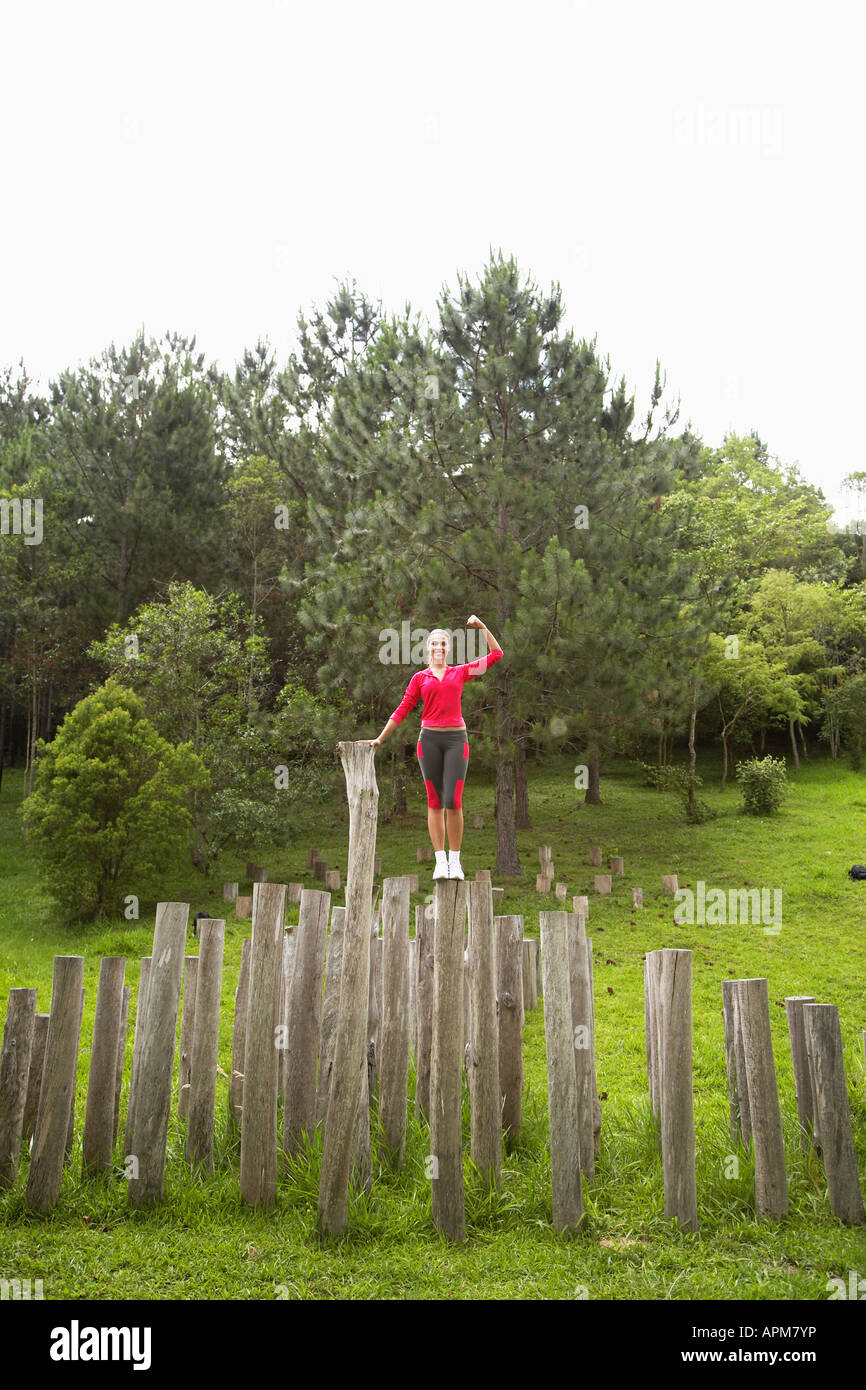 Balance stumps hi-res stock photography and images - Alamy