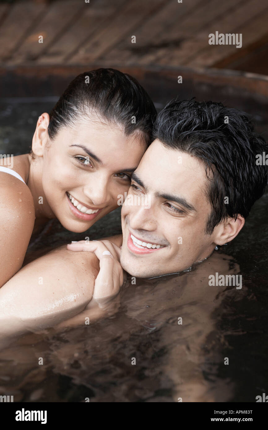 Jacuzzi romance hi-res stock photography and images - Alamy