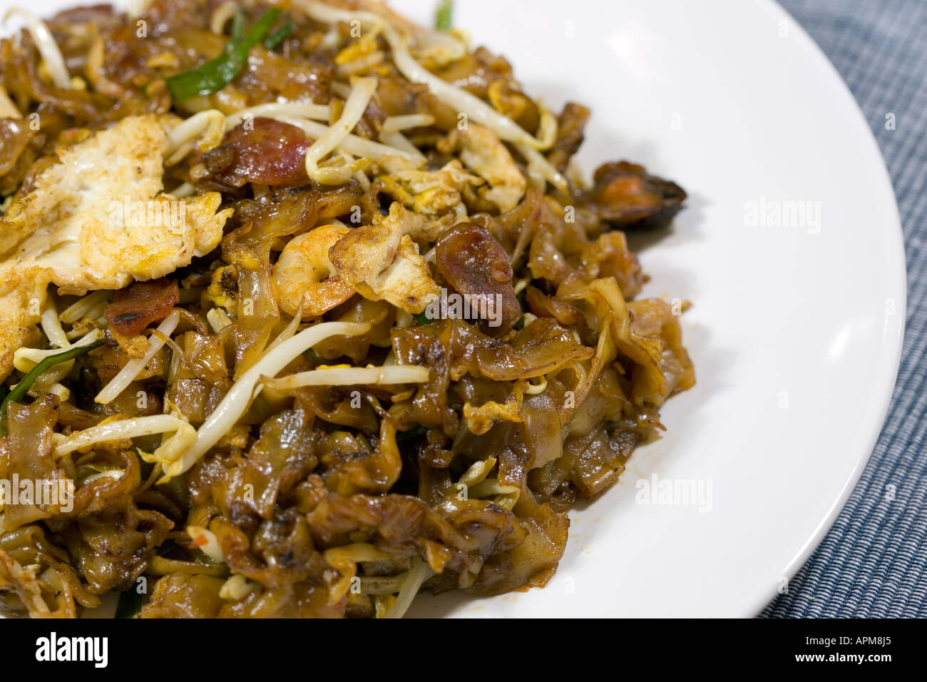 Char Keow Teow or Fried Keow Teow Stock Photo - Alamy