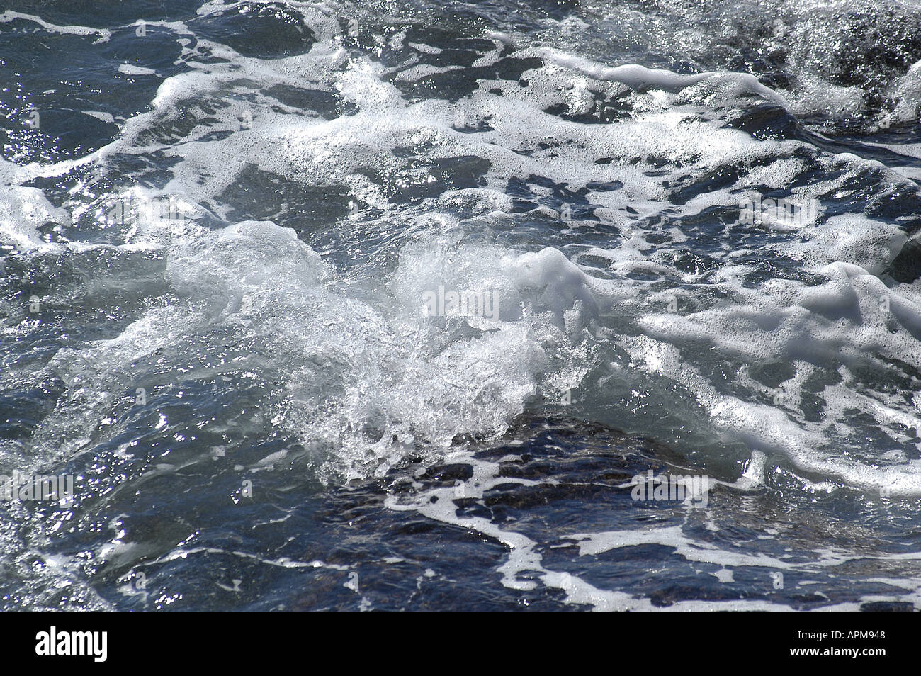 Water sea detail Background Mallorca Majorca Spain Balearic Islands ...