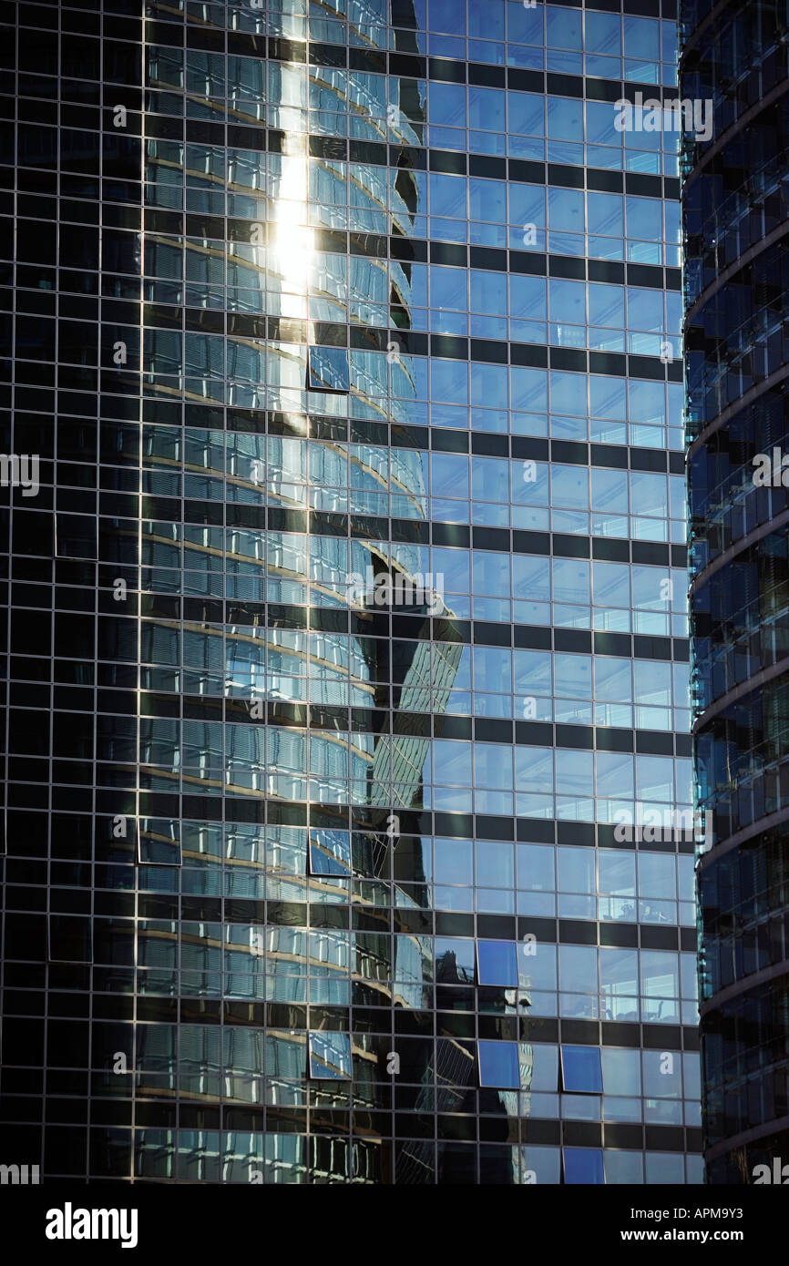 Austria, Vienna, Glass Facade Stock Photo - Alamy