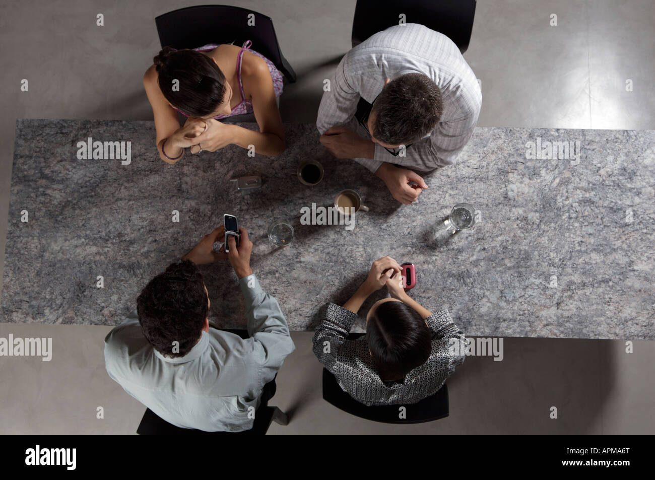 Kitchen staff team meeting hi-res stock photography and images - Alamy