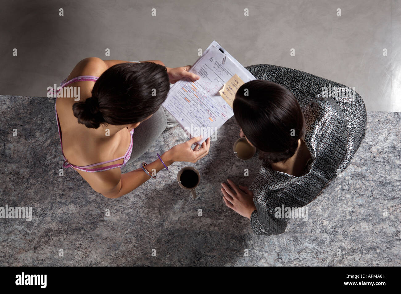 Two women going cold hi-res stock photography and images - Alamy
